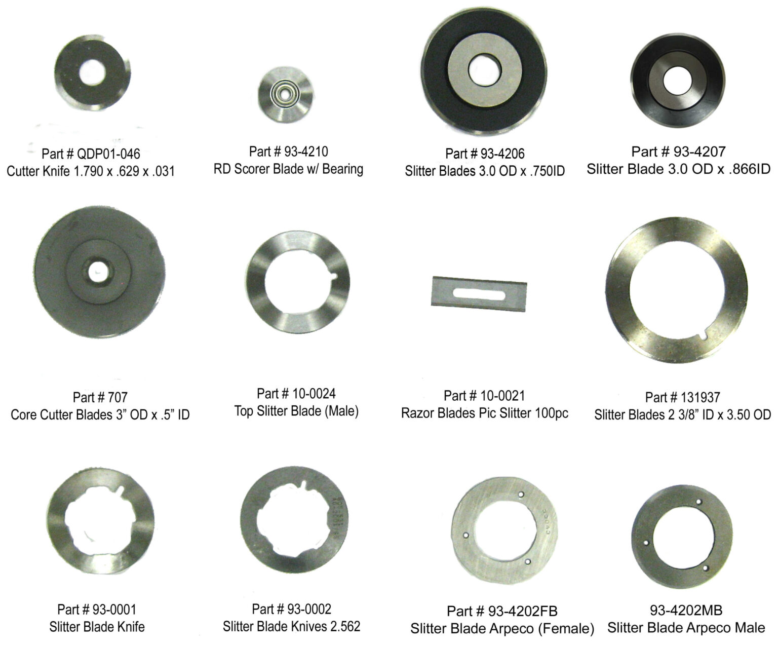 PIC RAZOR SLITTER ASSEMBLY16″. 6 BLADE RAZOR SLITTER - Quality Discount ...